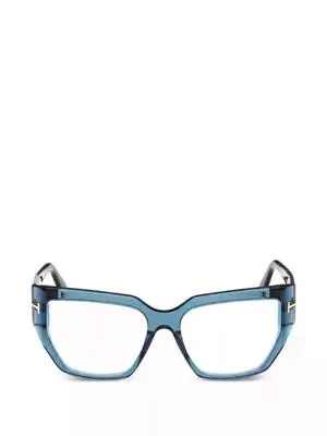 TOM FORD Geometric Frame Eyeglasses