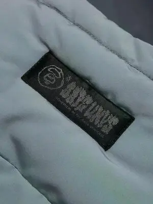AAPE BY *A BATHING APE Moonface Gradient-print Down Jacket - Grey