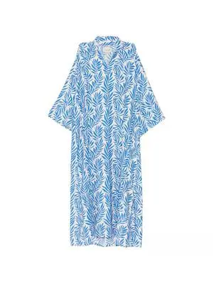 BAMBAH Naira Moza Dress - Blue