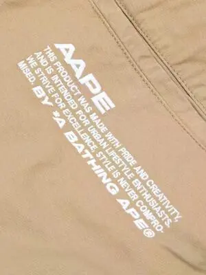 AAPE BY *A BATHING APE Moonface Tapered Trousers