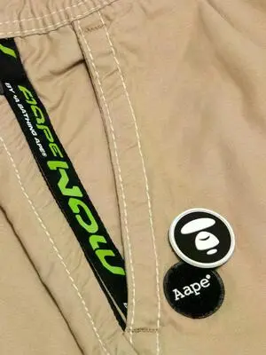 AAPE BY *A BATHING APE Moonface Tapered Trousers