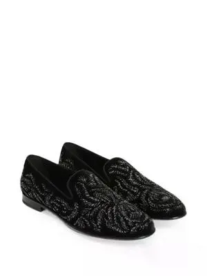 Dolce & Gabbana Velvet Loafers