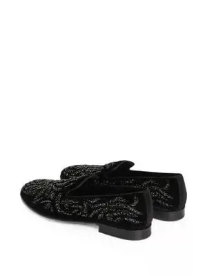 Dolce & Gabbana Velvet Loafers