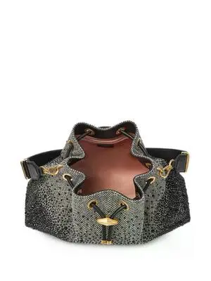 JIMMY CHOO Bon Bon Crystal-embellished Shoulder Bag