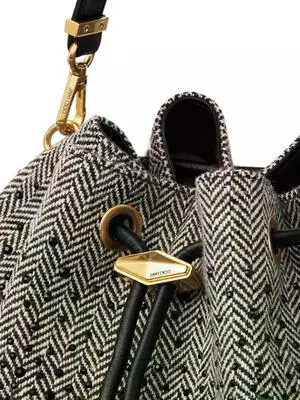 JIMMY CHOO Bon Bon Crystal-embellished Shoulder Bag