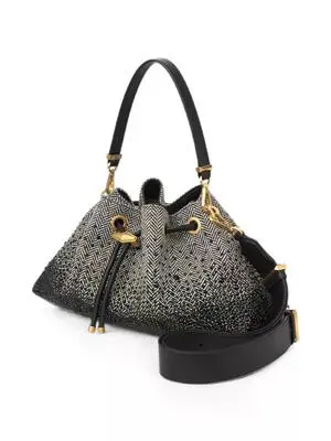 JIMMY CHOO Bon Bon Crystal-embellished Shoulder Bag