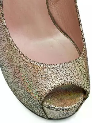 Gucci Nizza Peep-toe Platform Pumps