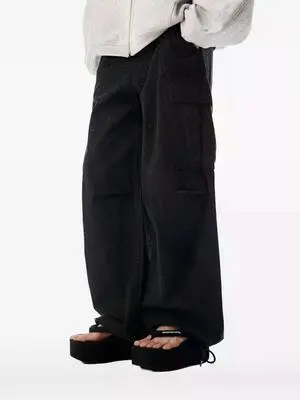 Alexander Wang Crystal Embellished Cargo Pants