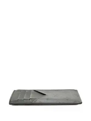 LOUIS VUITTON 2021-2026 Monogram Eclipse Reverse Taigarama Coin Card Holder
