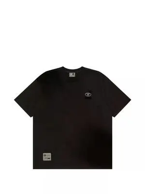 AAPE BY *A BATHING APE Moonface Fancy Logo T-shirt - Black