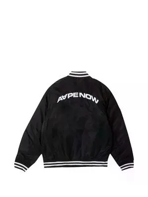 AAPE BY *A BATHING APE Moonface Patch Bomber Jacket