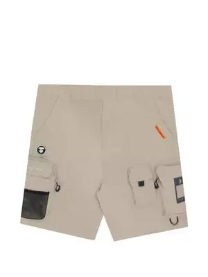 AAPE BY *A BATHING APE Moonface Cargo Shorts - Neutrals