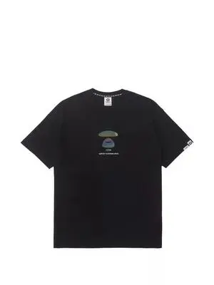 AAPE BY *A BATHING APE Moonface Hologram-print T-shirt