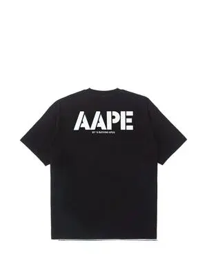 AAPE BY *A BATHING APE Moonface Hologram-print T-shirt