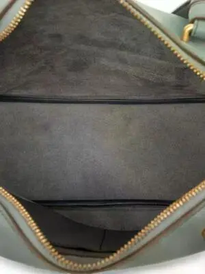 Celine 2018 Small Leather Soft Cube Bag Satchel - Grey