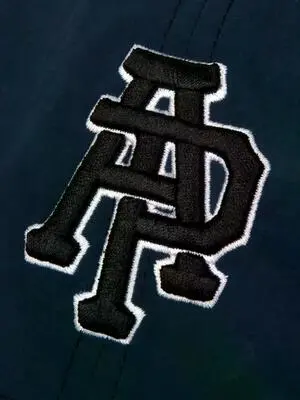 AAPE BY *A BATHING APE Monogram Embroidered Baseball Cap - Blue