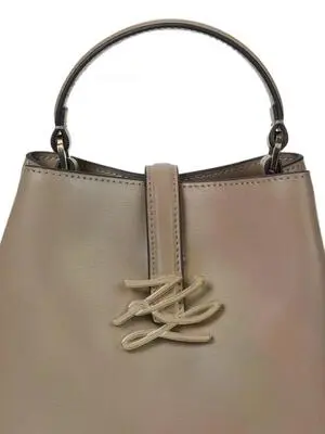 Karl Lagerfeld K/autograph Bucket Bag - Grey