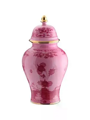 GINORI 1735 Large Oriente Italiano-motif Vase - Pink