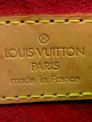 LOUIS VUITTON 2004 Monogram Sac Tambourine Crossbody Bag
