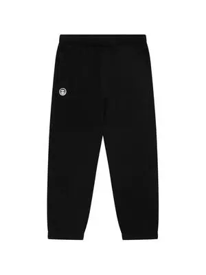 AAPE BY *A BATHING APE Moonface Logo Track Pants - Black