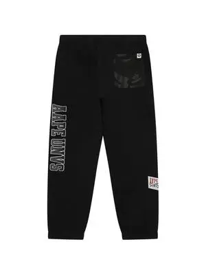 AAPE BY *A BATHING APE Moonface Logo Track Pants