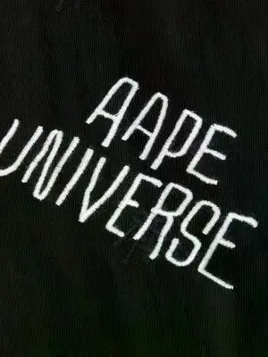 AAPE BY *A BATHING APE Moonface Logo-embroidered Shorts