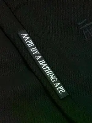 AAPE BY *A BATHING APE Moonface Logo-embroidered Shorts