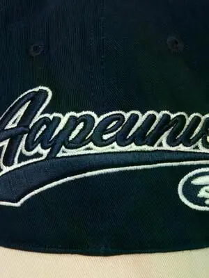 AAPE BY *A BATHING APE Moonface-embroidery Baseball Cap