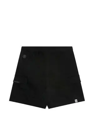 AAPE BY *A BATHING APE Logo-patch Cargo Shorts - Black
