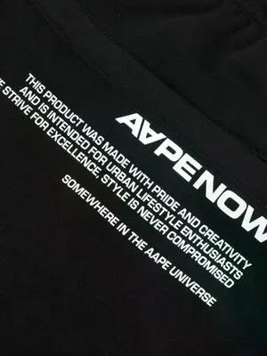 AAPE BY *A BATHING APE Logo-patch Cargo Shorts