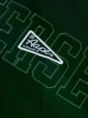 AAPE BY *A BATHING APE Moonface Patch Embroidered Sweatshirt