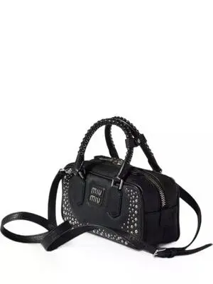 Miu Miu Arcadie Studded Leather Bag