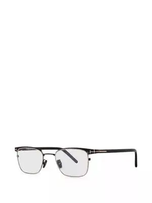 TOM FORD Rectangle-frame Glasses - Black