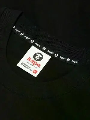 AAPE BY *A BATHING APE Moonface Logo-print T-shirt