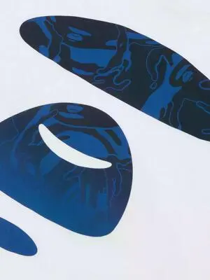 AAPE BY *A BATHING APE Moonface Logo-print T-shirt