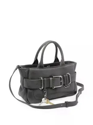 OSOI Mini Brocle Buckled Leather Tote Bag