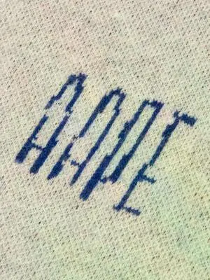 AAPE BY *A BATHING APE Graphic Print Crew Neck Sweater