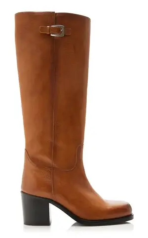 STAUD Brooklyn Leather Boots