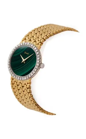 STEPHANIE WINDSOR Piaget Malachite Vintage Watch