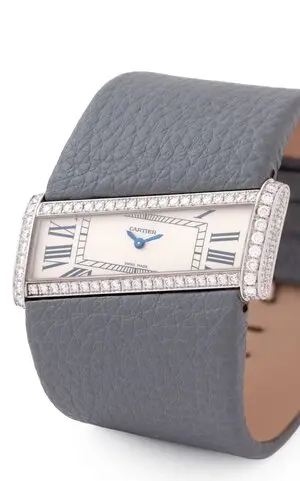 STEPHANIE WINDSOR Cartier Divan Asymmetrical Vintage Watch