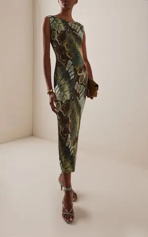 Staud Veronica Knit Maxi Dress