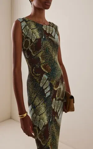 Staud Veronica Knit Maxi Dress