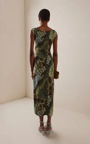 Staud Veronica Knit Maxi Dress