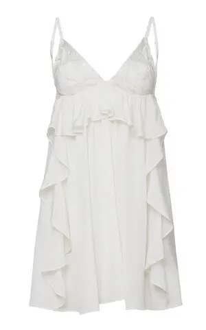 FLEUR DU MAL Lily Babydoll Dress