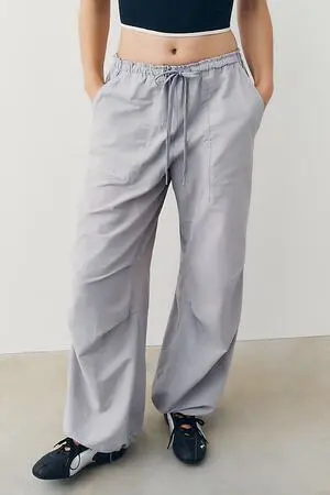 Daily Practice Gwen Slouchy Pants - Silver