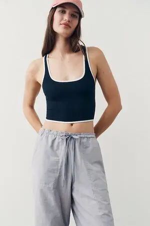 Daily Practice Gwen Slouchy Pants - Silver