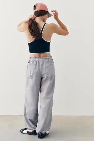Daily Practice Gwen Slouchy Pants - Silver