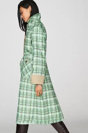 ALIGNE Barnaby 100% Cotton Reversible Trench Coat