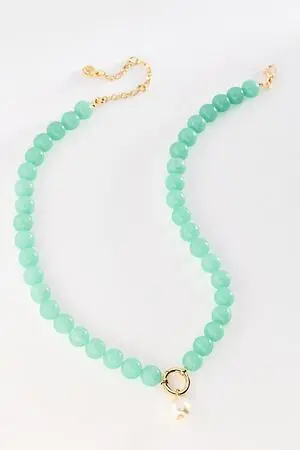Baublebar Janette Beaded Pendant Necklace - Light Blue
