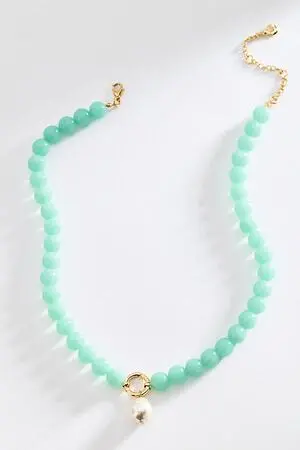 Baublebar Janette Beaded Pendant Necklace - Turquoise